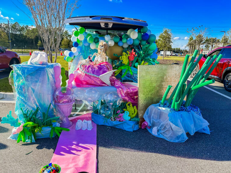 Create a Coral Reef with Balloons, Pool Noodles, and Spray Foam